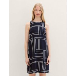 Tom Tailor Jerseykleid Kleid mit Allover-Print