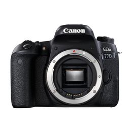 Reflex - Canon EOS 77D Ohne Objektiv - Schwarz