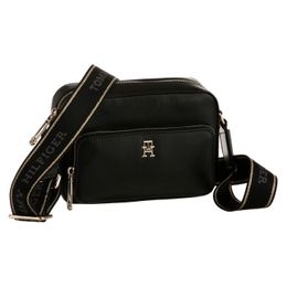 Tommy Hilfiger Mini Bag TH-Mini Bag, Handtasche Damen Schultertasche Tasche Damen Umhängetasche, schwarz