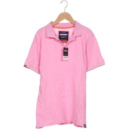 Superdry Herren Poloshirt, pink, Gr. 52
