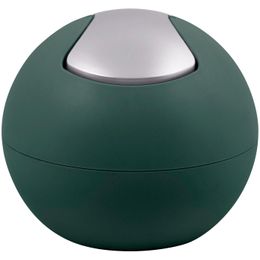 Spirella Kosmetikeimer Bowl-Matt, 1 l, mit Schwingdeckel, Ø: 16 cm, in verschiedenen Farben erhältlich, grün