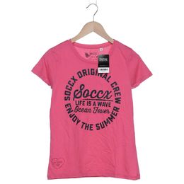 SOCCX Damen T-Shirt, pink, Gr. 38