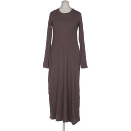 hessnatur Damen Kleid, braun, Gr. 34