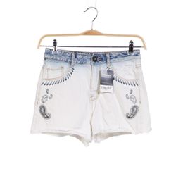 Desigual Damen Shorts, weiß, Gr. 26