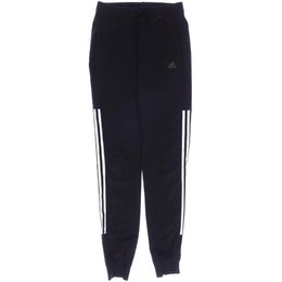 Adidas Damen Stoffhose, schwarz, Gr. 0