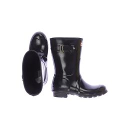 Hunter Damen Stiefel, schwarz