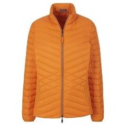 Daunen-Steppjacke Stehkragen MYBC gelb, 36