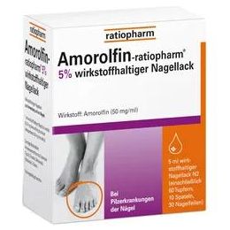 Amorolfin-ratiopharm 5 % bei Nagelpilz