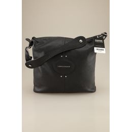 Longchamp Damen Handtasche, schwarz, Gr.