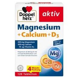 Queisser Doppelherz aktiv Magnesium + Calcium + D3