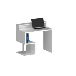 Schreibtisch Inosign "ESSE" Tische Gr. B/H/T: 100 cm x 92,5 cm x 50 cm, weiß (weiß hochglanz) Schreibtische