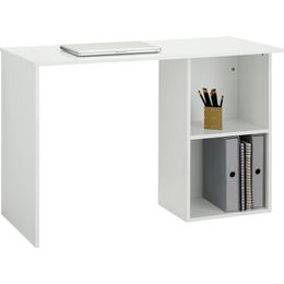 Schreibtisch Inosign "Conti" Tische Gr. B/H/T: 110 cm x 75 cm x 50 cm, weiß (weiß hochglanz, weiß) Schreibtische