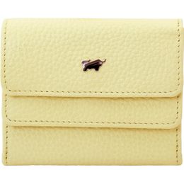 Braun Büffel BRAUN BÜFFEL Brieftasche, Rindsleder, RFID-Block, für Damen, gelb