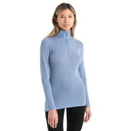 Icebreaker Merino 175 Everyday Half Zip Langarmshirt - Frau - Kyanite - Größe S