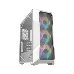 Cooler Master MasterBox TD500 Mesh V2, Tower-Geh&auml;use wei&szlig;, Tempered Glass