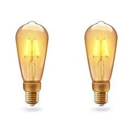 innr Smart Filament E27 - Smarte Vintage-Lampe, Edison 2er-Pack