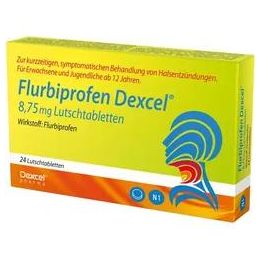 Dexcel Pharma Flurbiprofen Dexcel 8,75 mg Lutschtabletten 24 St