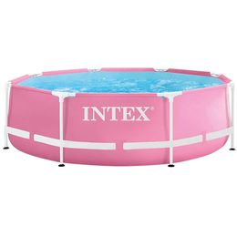 Intex Framepool PINK METAL (Set, 2-tlg), ., rosa