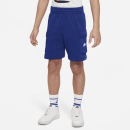 Nike Sportswear Standard Issue Fleece-Shorts für ältere Kinder (Jungen) - Blau