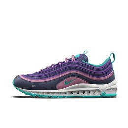 Nike Air Max 97 By You personalisierbarer Herrenschuh - Blau