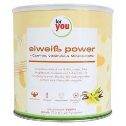 FOR YOU eiweiß power Vanille Pulver 750 g