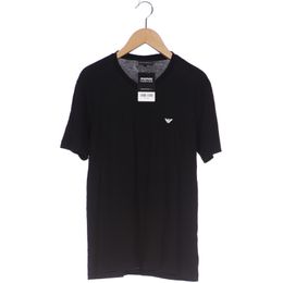 Emporio Armani Herren T-Shirt, schwarz, Gr. 46