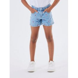 name it Shorts NKFBELLA REG DNM SHORTS 3674-BE NOOS, blau