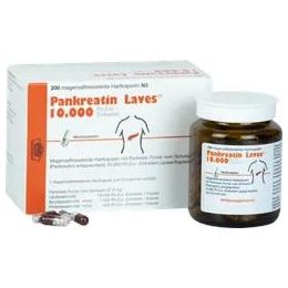 Laves-Arzneimittel GmbH Pankreatin Laves 10.000 Ph.Eur.-Einh.msr.Hartkaps. 200 St