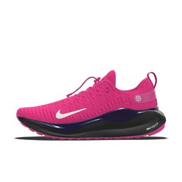 Nike InfinityRN 4 By You personalisierbarer Straßenlaufschuh für Damen - Pink