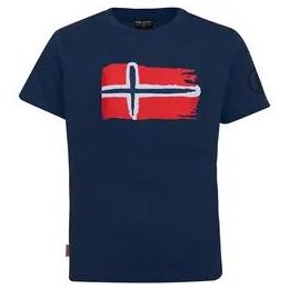 Thule TROLLKIDS - T-Shirt Kids Oslo T in navy, Gr.152