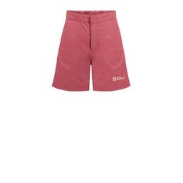 Jack Wolfskin Shorts SUN SHORTS K Elastischer Bund, rosa