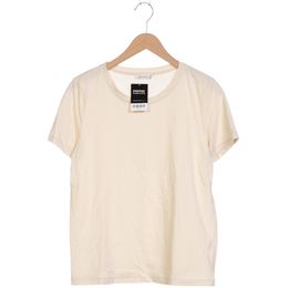 hessnatur Damen T-Shirt, cremeweiß, Gr. 42