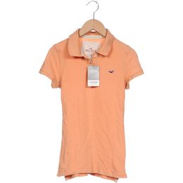 Hollister Damen Poloshirt, orange, Gr. 36