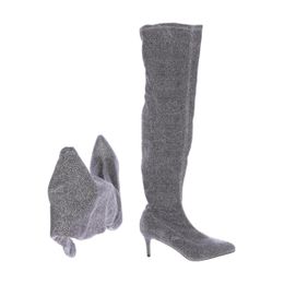 Buffalo London Damen Stiefel, silber, Gr. 38