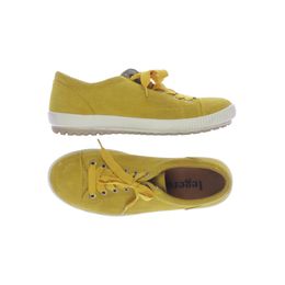 Legero Damen Sneakers, gelb, Gr. 4.5