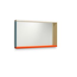 Vitra - Colour Frame Spiegel, medium, blau / orange