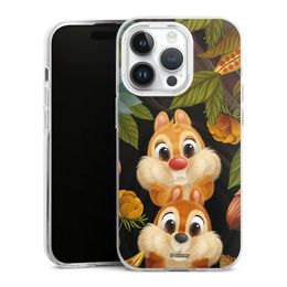 DeinDesign Handyhülle Disney Chip und Chap Offizielles Lizenzprodukt Chip and Chap, Apple iPhone 14 Pro Silikon Hülle Bumper Case Handy Schutzhülle