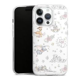 DeinDesign Handyhülle Disney Bambi Dumbo Sentimental Heritage Collection, Apple iPhone 14 Pro Silikon Hülle Bumper Case Handy Schutzhülle, weiß