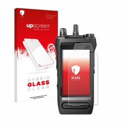 upscreen Displayschutzglas Schutzglas für Motorola Mototrbo Ion, Schutzfolie Display Schutz Glas Folie klar, weiß