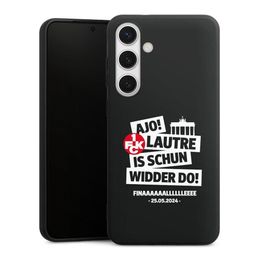 DeinDesign Handyhülle 1. FCK Pokal Finale 2024 1. FC Kaiserslautern, Samsung Galaxy S24+ Silikon Hülle Premium Case Handy Schutzhülle, schwarz