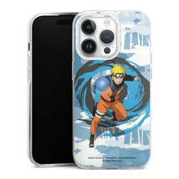 DeinDesign Handyhülle Offizielles Lizenzprodukt Manga Naruto Shippuden Naruto Rasengan, Apple iPhone 14 Pro Silikon Hülle Bumper Case Handy Schutzhüll