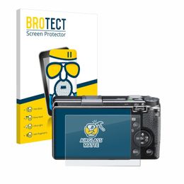 BROTECT Displayschutzglas Schutzglas für Ricoh GR IIIx HDF, Schutzfolie Display Schutz Glas Folie matt, weiß