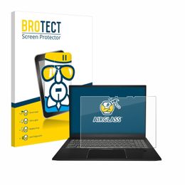 BROTECT Displayschutzglas Schutzglas für MSI Summit E16 AI Studio, Schutzfolie Display Schutz Glas Folie klar, weiß