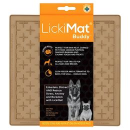 LickiMat Antischlingnapf Classic Buddy coffee