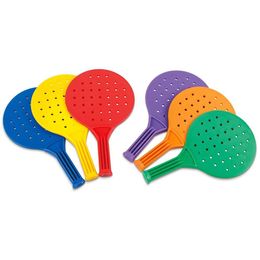 Spordas Beachball Padelschläger-Set, Set aus sehr robusten Kunststoff-Schlägern