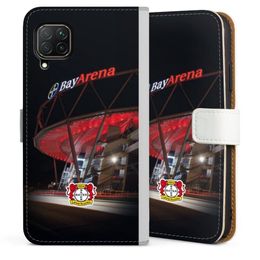 DeinDesign Handyhülle Bayer 04 Leverkusen Stadion Offizielles Lizenzprodukt, Huawei P40 Lite Hülle Handy Flip Case Wallet Cover Handytasche Leder