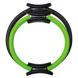 Sissel Pilates-Ring Pilates-Ring Circle, Gummiummantelter Fiberglasring mit Kunststoffgriffen, 32,5 cm