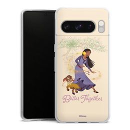 DeinDesign Handyhülle Offizielles Lizenzprodukt Prinzessin Wish Better Together, Google Pixel 8 Pro Silikon Hülle Bumper Case Handy Schutzhülle, weiß