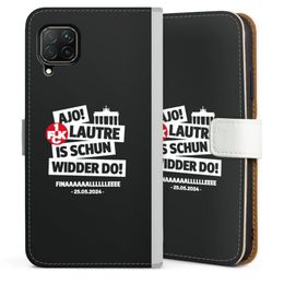 DeinDesign Handyhülle 1. FCK Pokal Finale 2024 1. FC Kaiserslautern, Huawei P40 Lite Hülle Handy Flip Case Wallet Cover Handytasche Leder, weiß