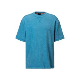 T-Shirt BOSS Orange "TeeTowel" Gr. XL, blau (open blue486) Herren Shirts T-Shirts